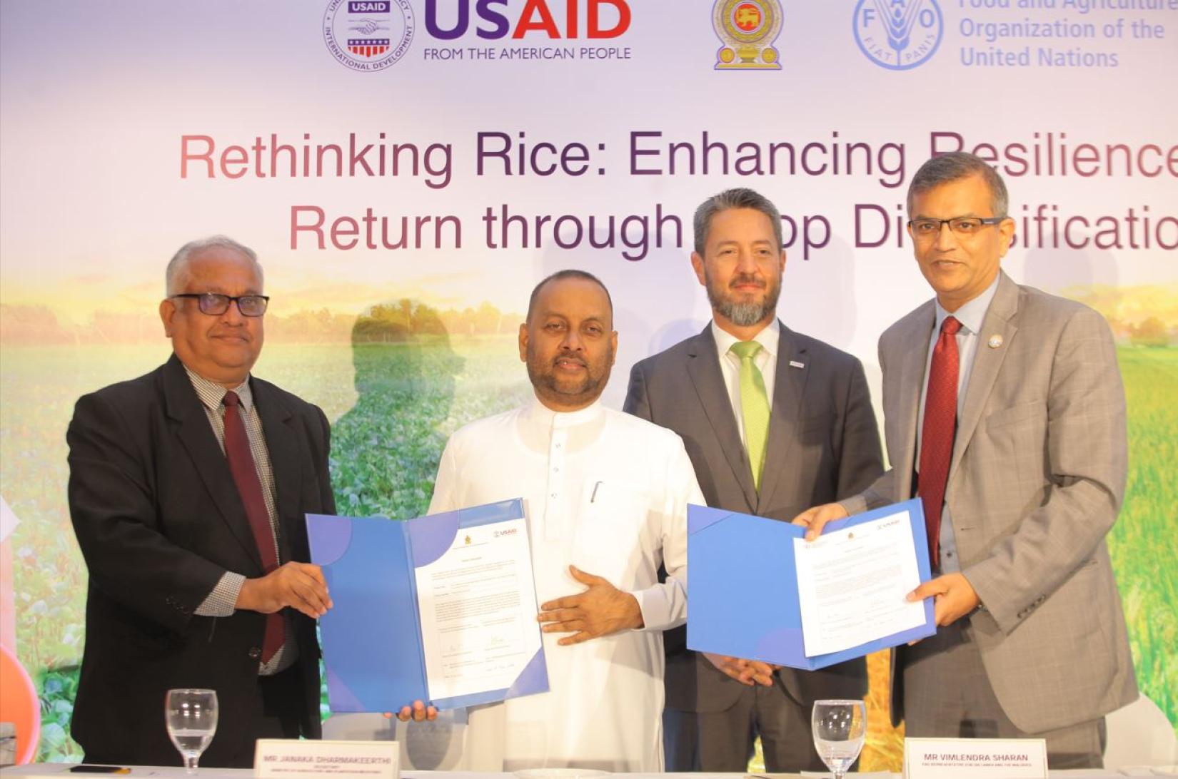 FAO, USAID, and Ministry of Agriculture Partner to Continue Agriculture Sector Revitalization ...